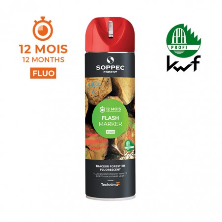 Highly Fluorescent Tree Marking Spray Paint FLASH MARKER - SOPPEC ...
