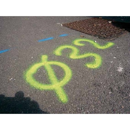 Fluorescent Temporary Marking Spray Paint TEMPO TP - SOPPEC | Technima