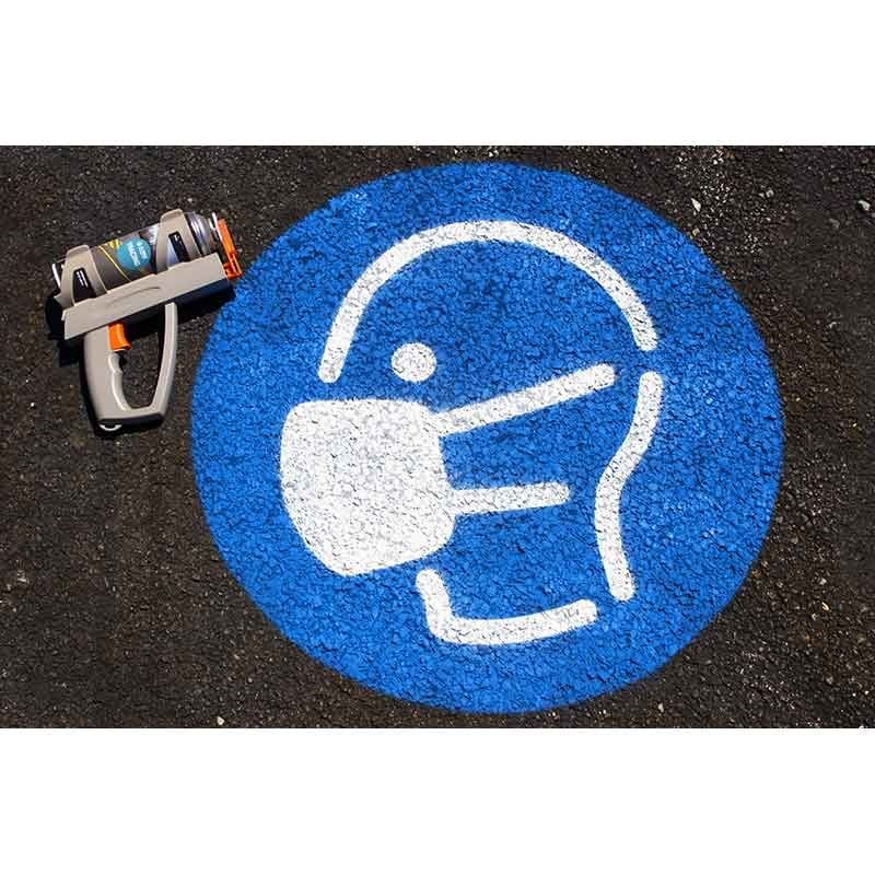 Social Distanciation Floor Marking Stencils | Coronavirus Stencils